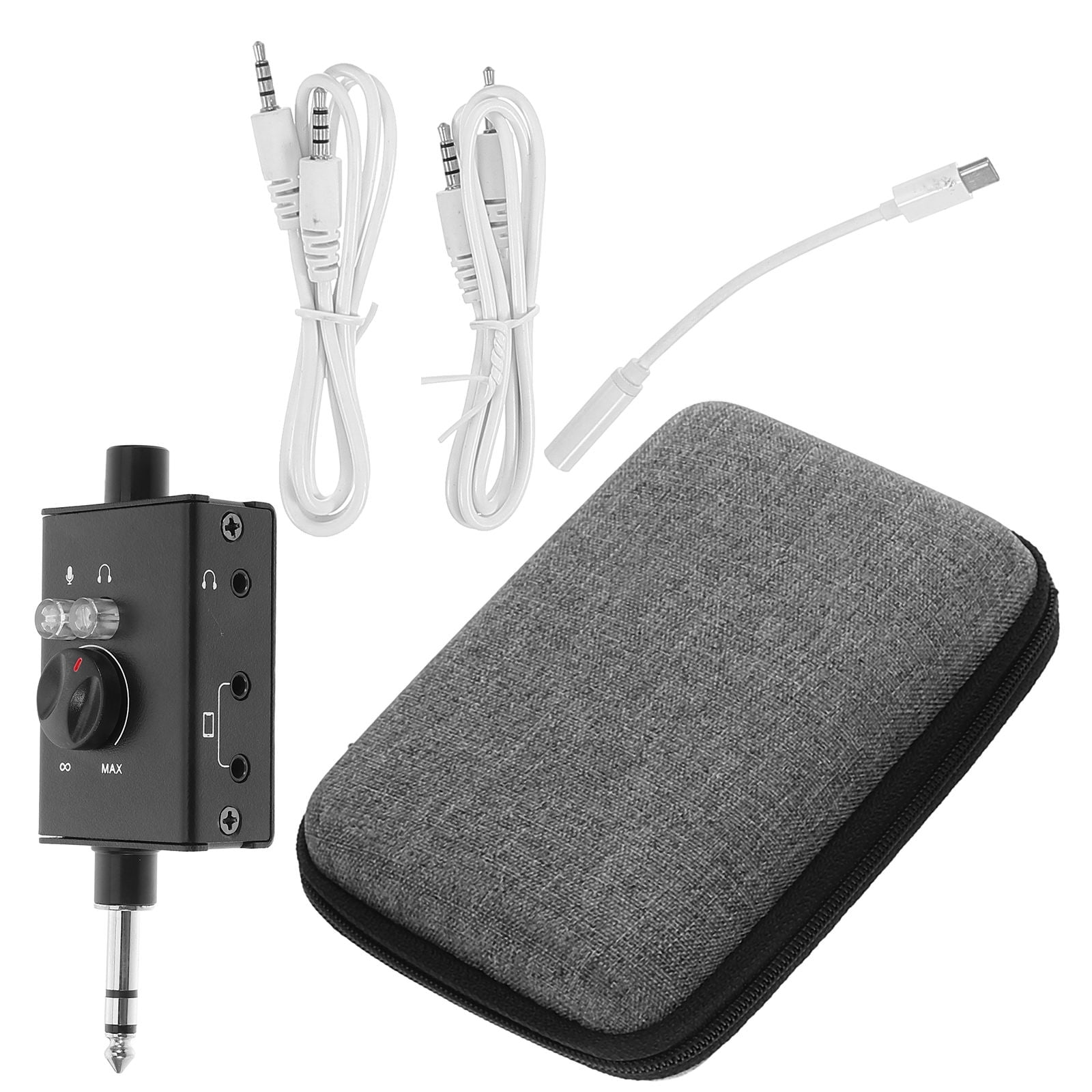Tineasur Live Sound Mixer Converter Black Plastic Metal for Home Use ...