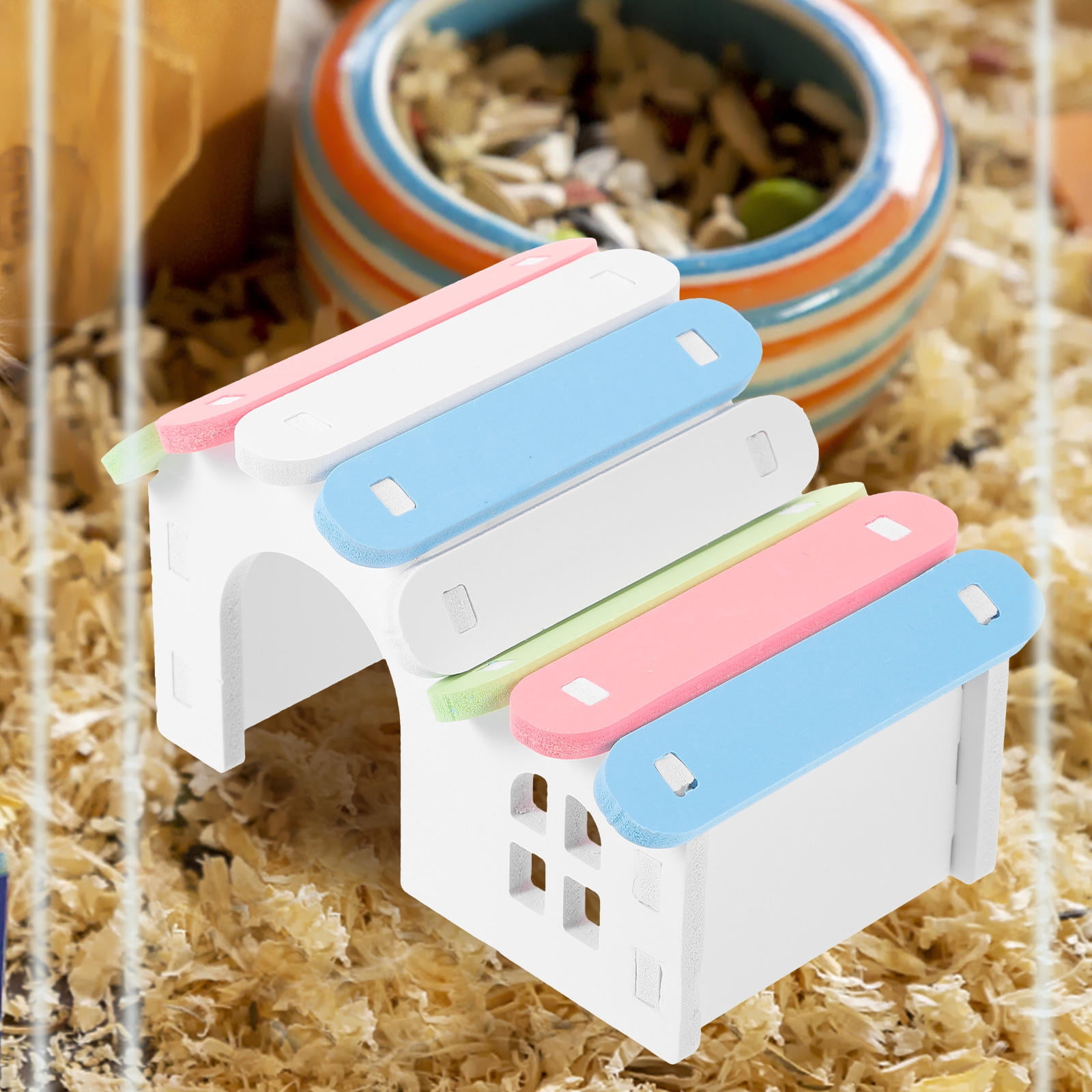 Tineasur 1 Set Hamster Houses Assorted Color for Indoor Use and Cozy ...