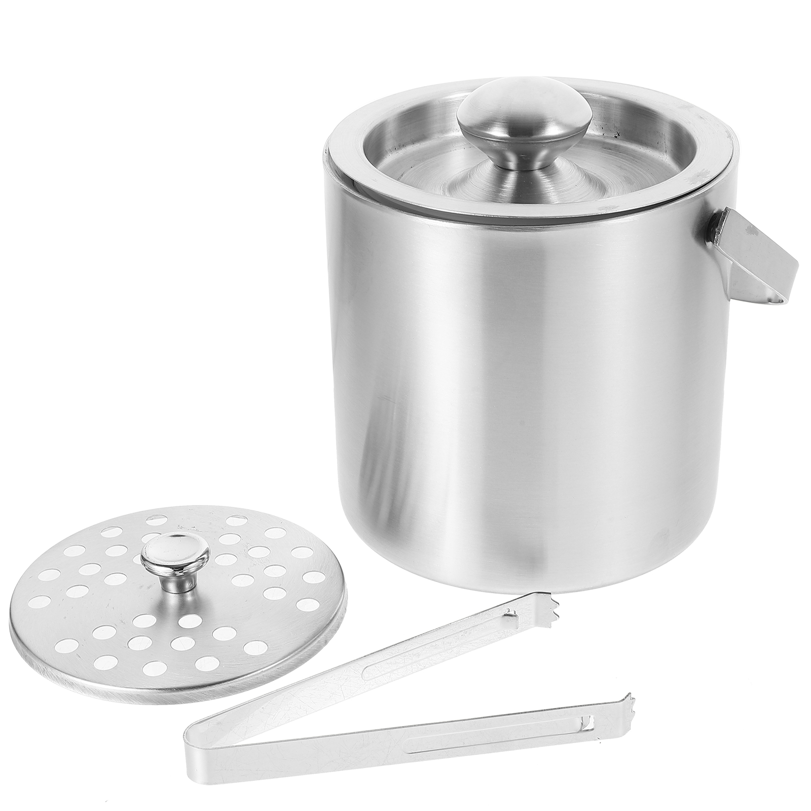 Tineasur 1 Set Ice Bucket for Freezer Double-layered Insulated ...