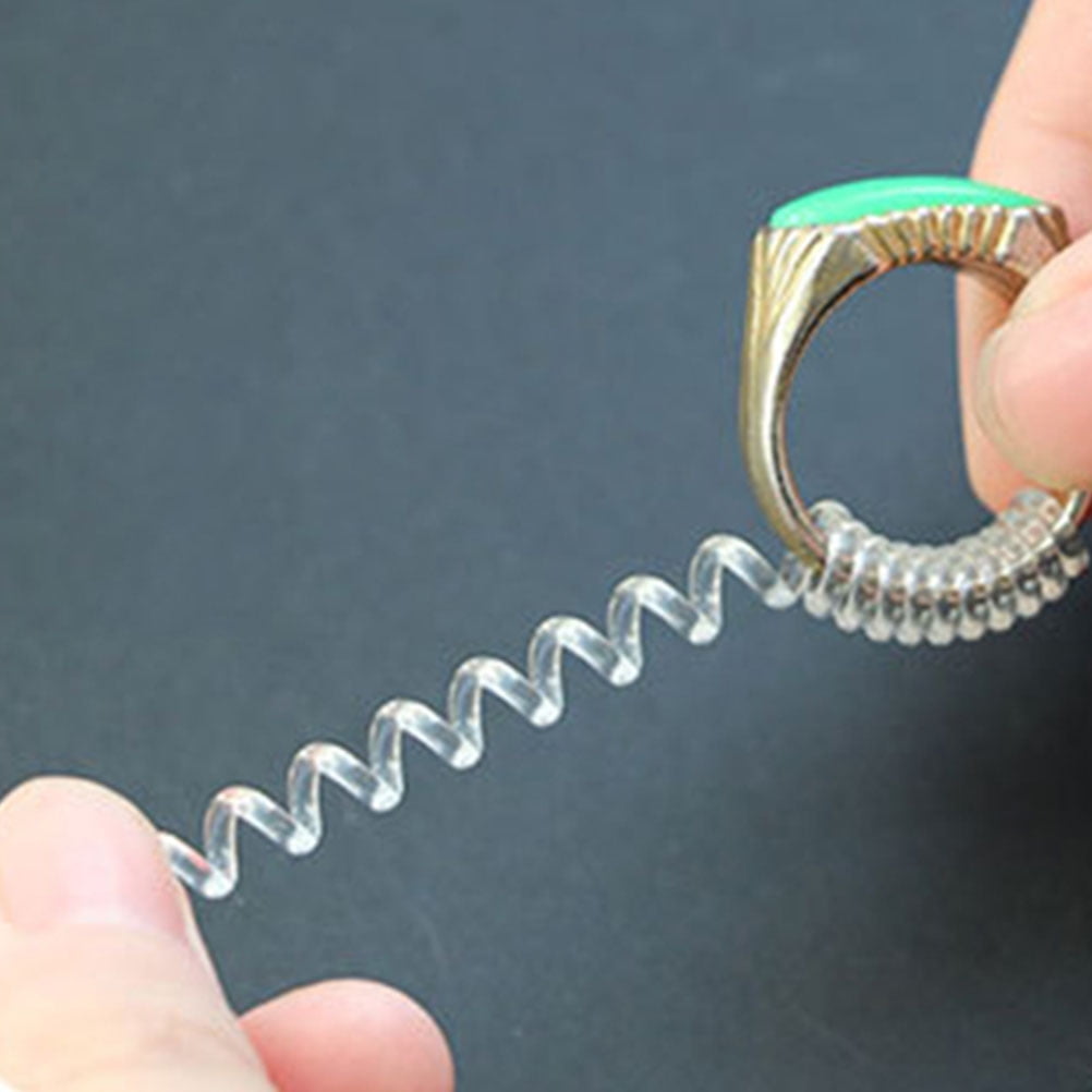 Tineasur 1 Set Ring Size Reducer TPU Silicone Assorted Color Jewelry ...