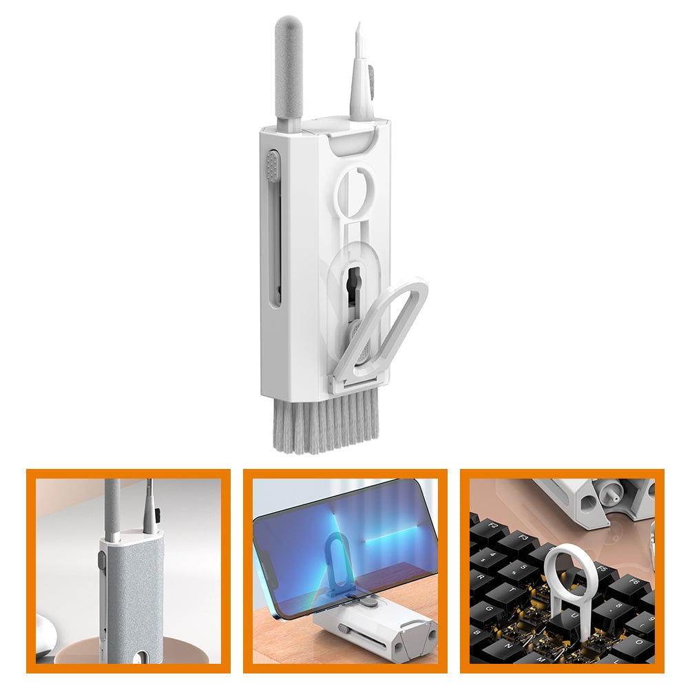 Tineasur 1Set White Earphone Cleaner Kit Headset Cleaning Tools Laptop ...