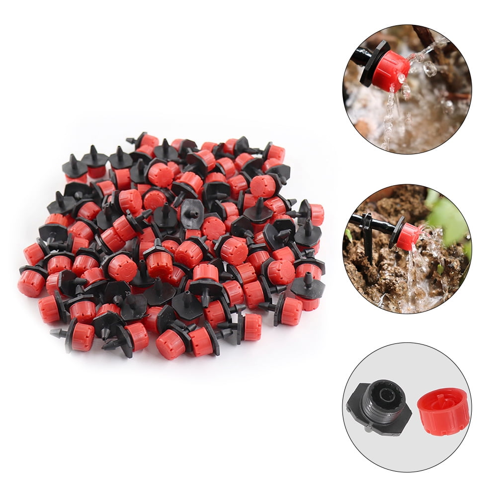 Tineasur 100PCS Small Irrigation Dripper with Uniform Watering Coverage ...