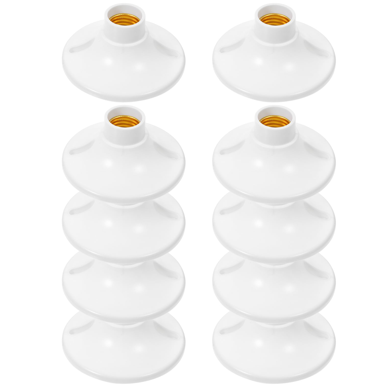 Tineasur 10Pack Ceiling Light Socket Bakelite for Commercial Use White ...