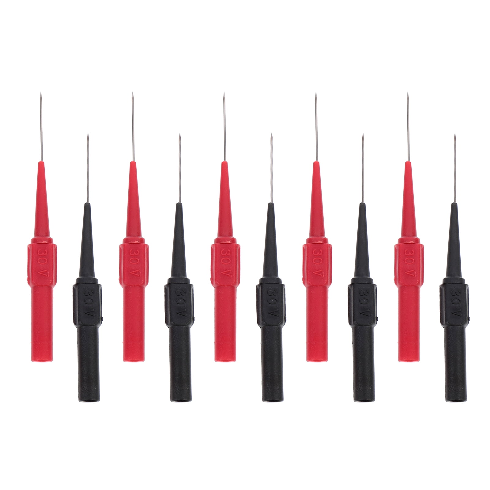 Tineasur 10Pack High Sensitivity Test Leads for Multimeter Red Black ...