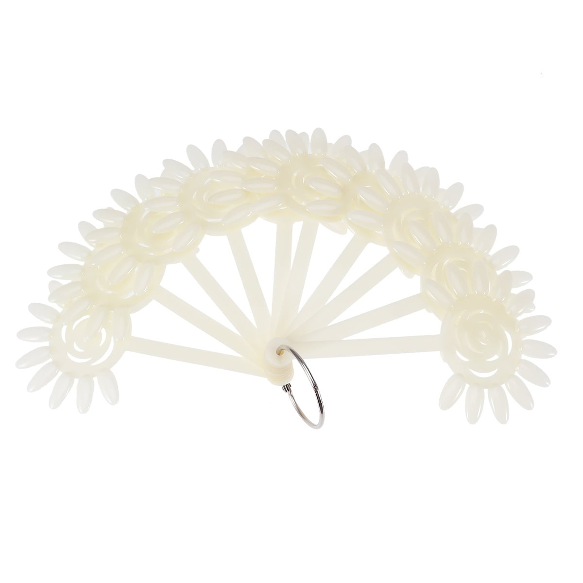 Tineasur 10Set Nail Color Display Sticks Light Yellow For Nail Polish ...