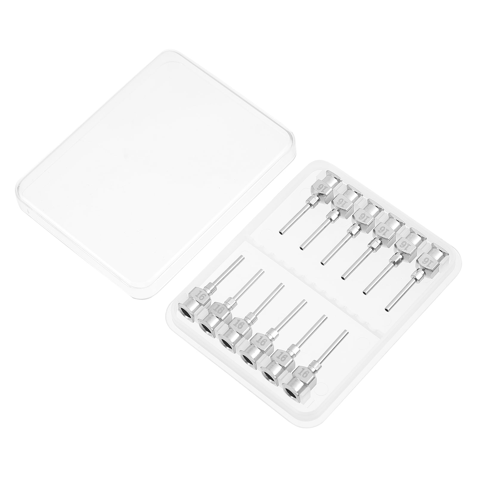 Tineasur Precision Luer Lock Needle Stainless Steel 12Pcs - Walmart.com