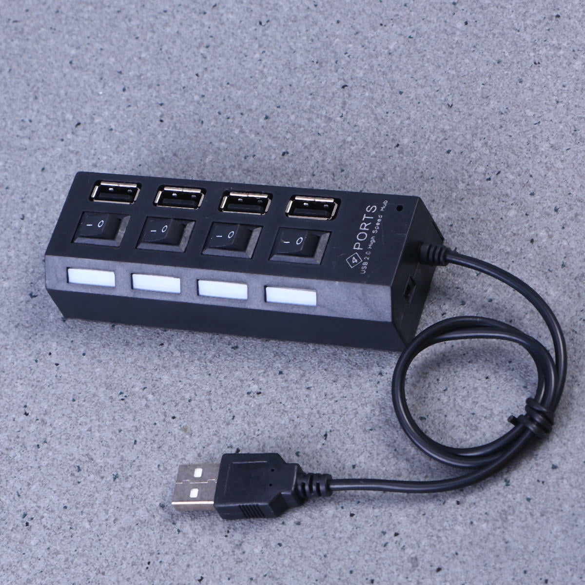 Tineasur USB Splitter 2 0 Hub with 4 Ports Portable Charging Hub for ...