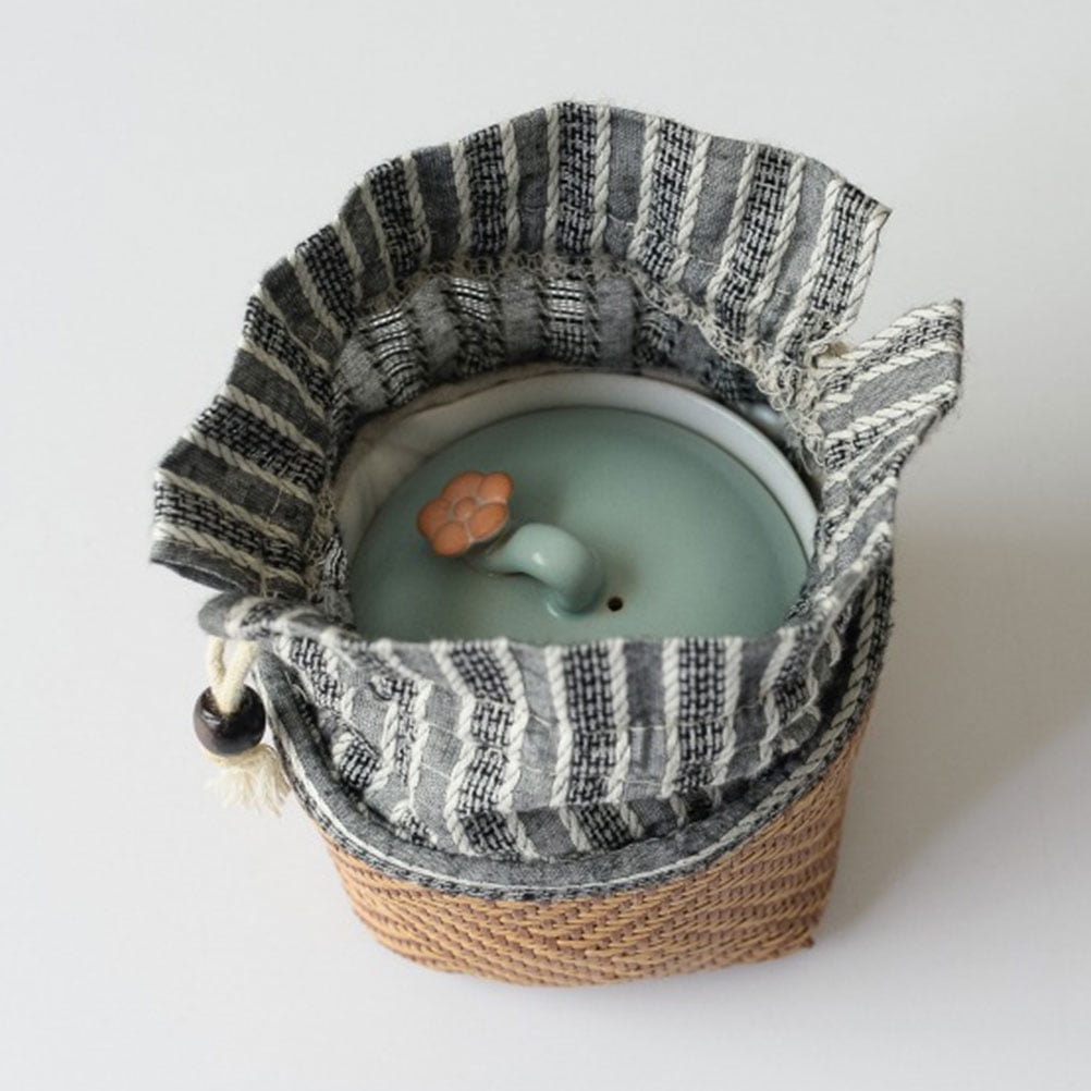Tineasur Convenient Teacup Bag Multi-Functional Large Capacity Light ...