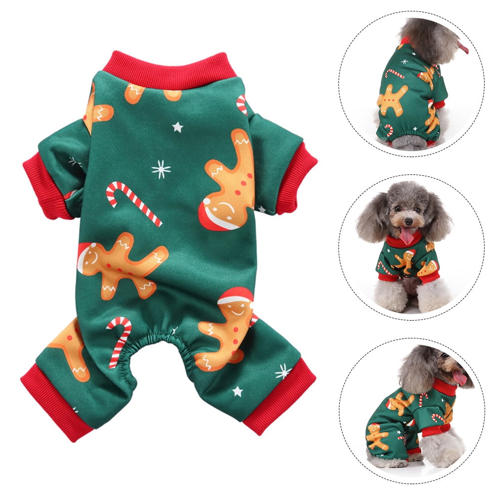 Tineasur Wear-Resistant Pet Shirts Costume Green Acrylic Fibers 1Pack ...