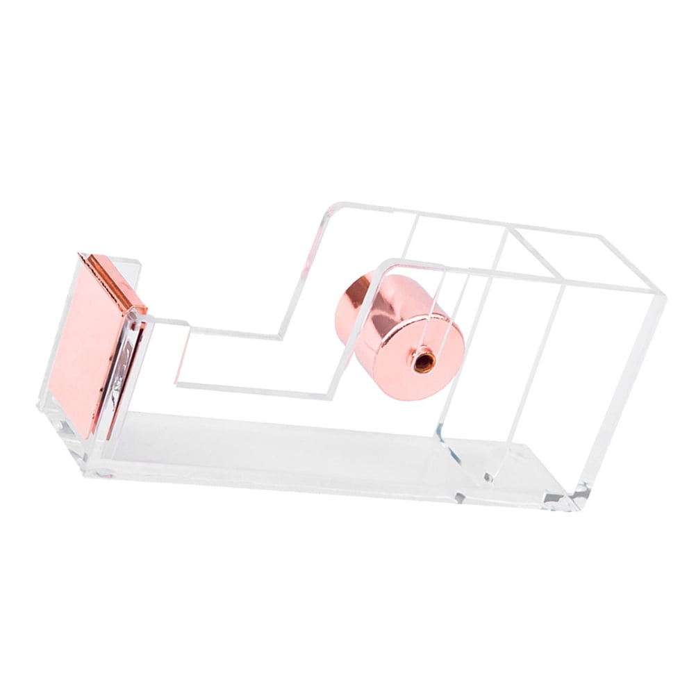 Tineasur Portable Sticky Tape Dispenser 1Pcs Rose Gold for General ...