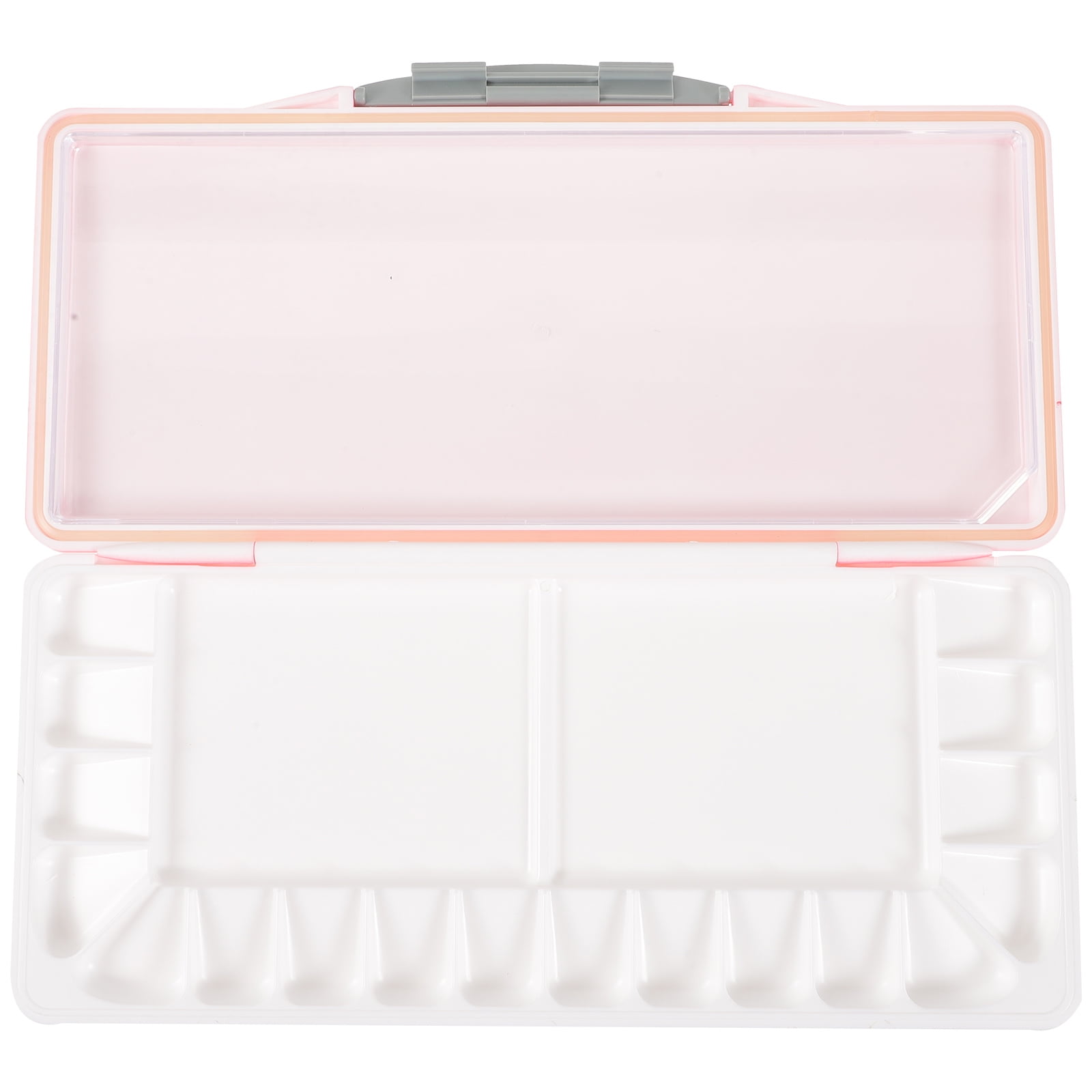 Tineasur Pigment Mixing Box Plastic Art Tool Rosy Foldable Travel Art ...