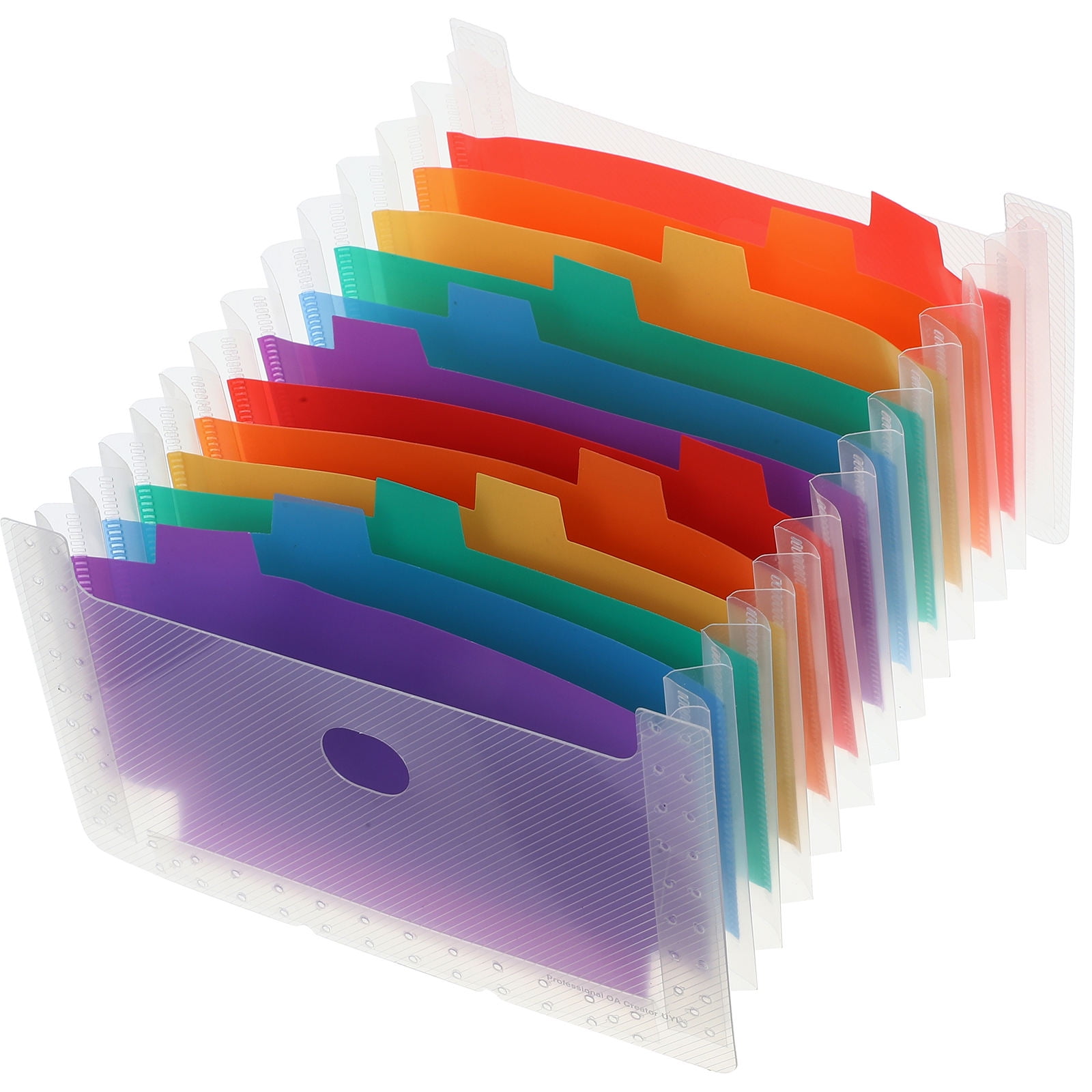 Tineasur Business File Organizer Accordion Binder Pvc 1Set - Walmart.com