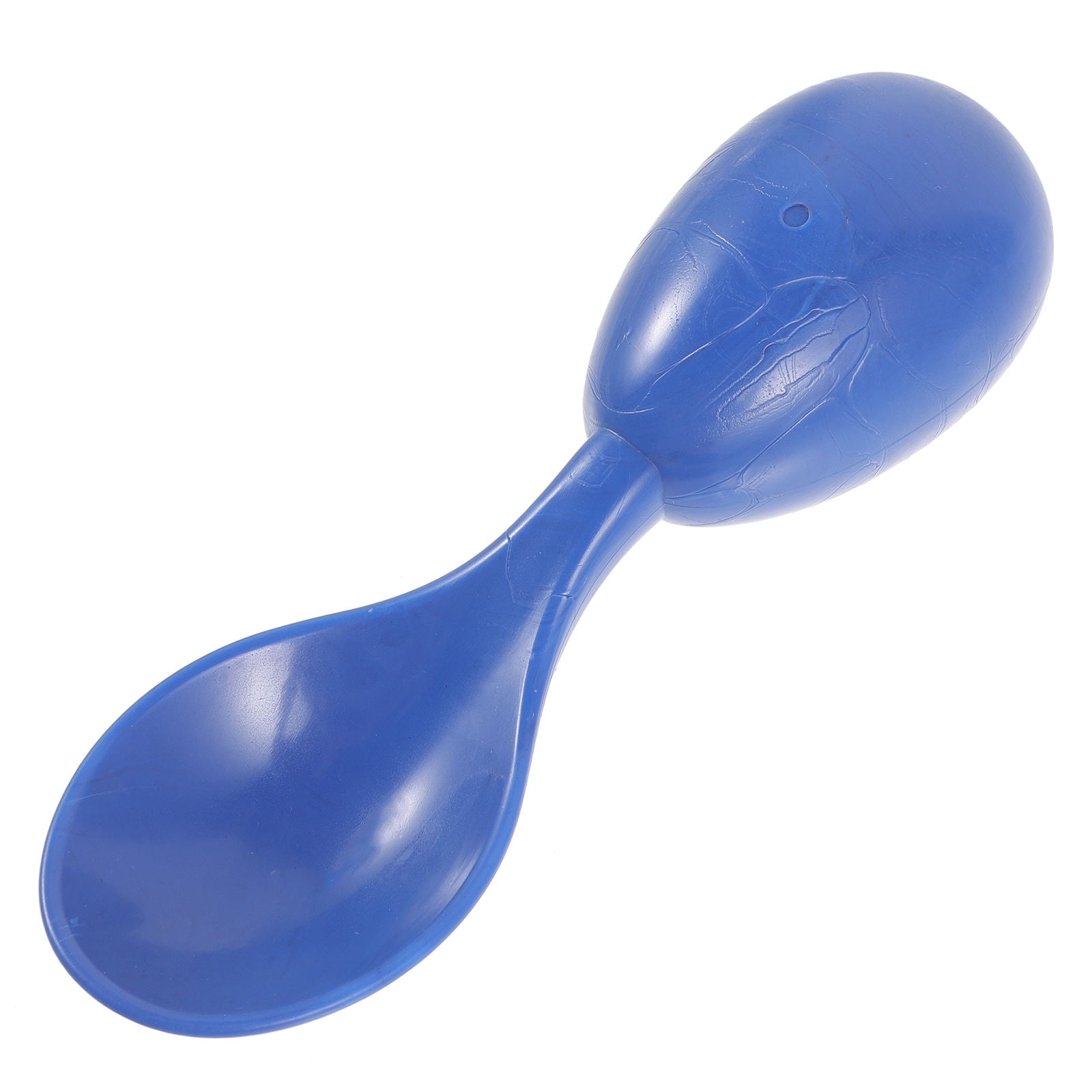 Tineasur Short Handle Spoon Salt Spoons Blue Rubber 1Pcs - Walmart.com