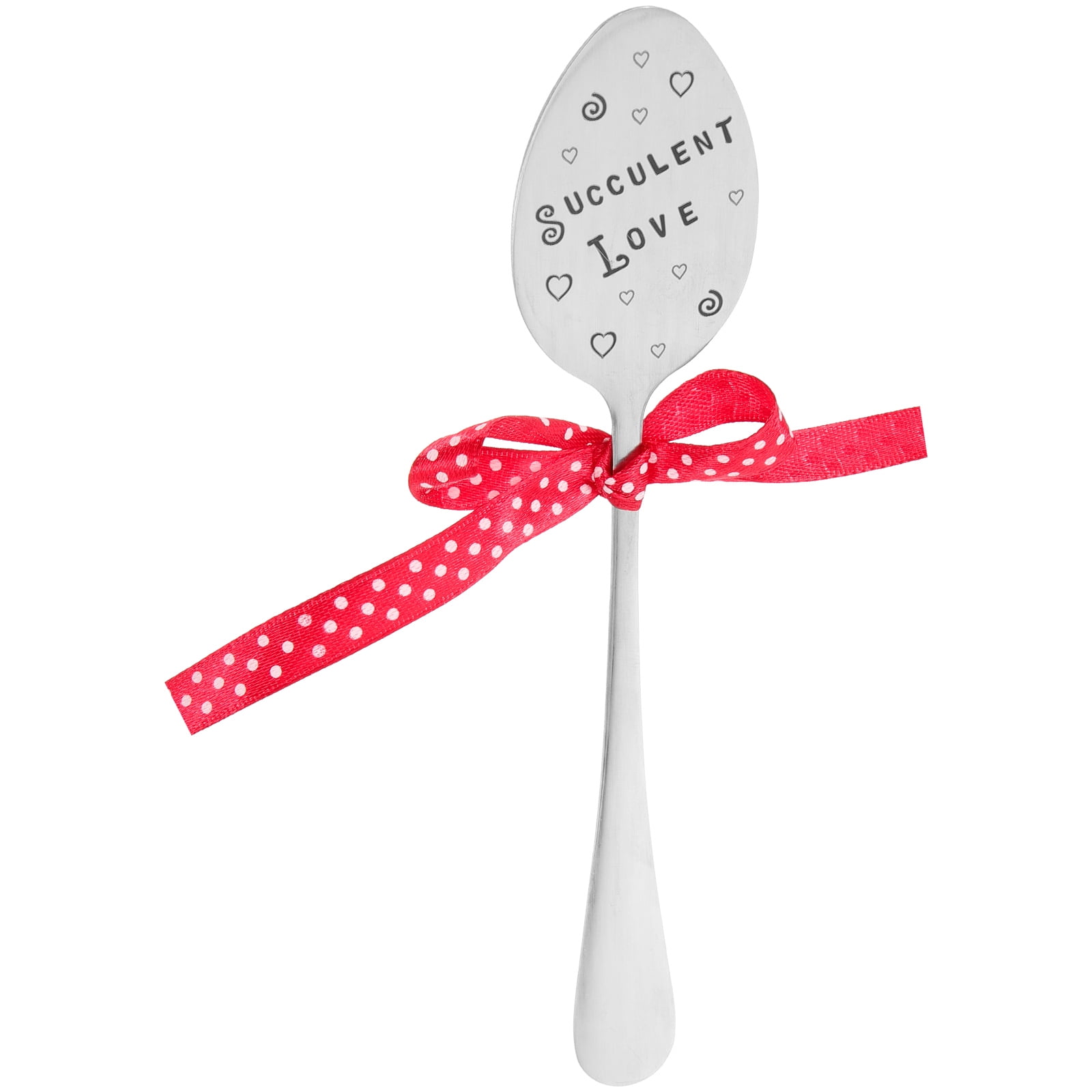 Tineasur Plated Silver Garden Plant Tags Iron Signs for Flower Pots ...