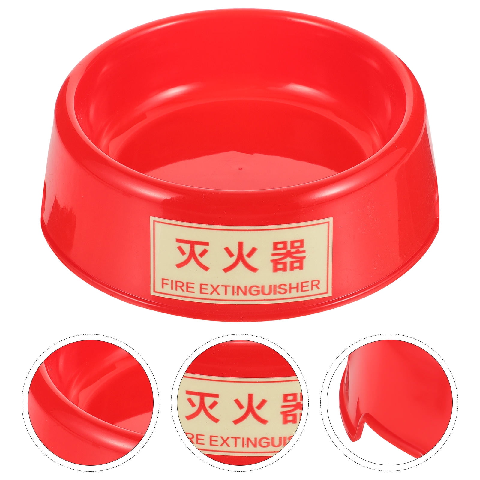 Tineasur Convenient Red Plastic Fire Extinguisher Mount for Visibility ...