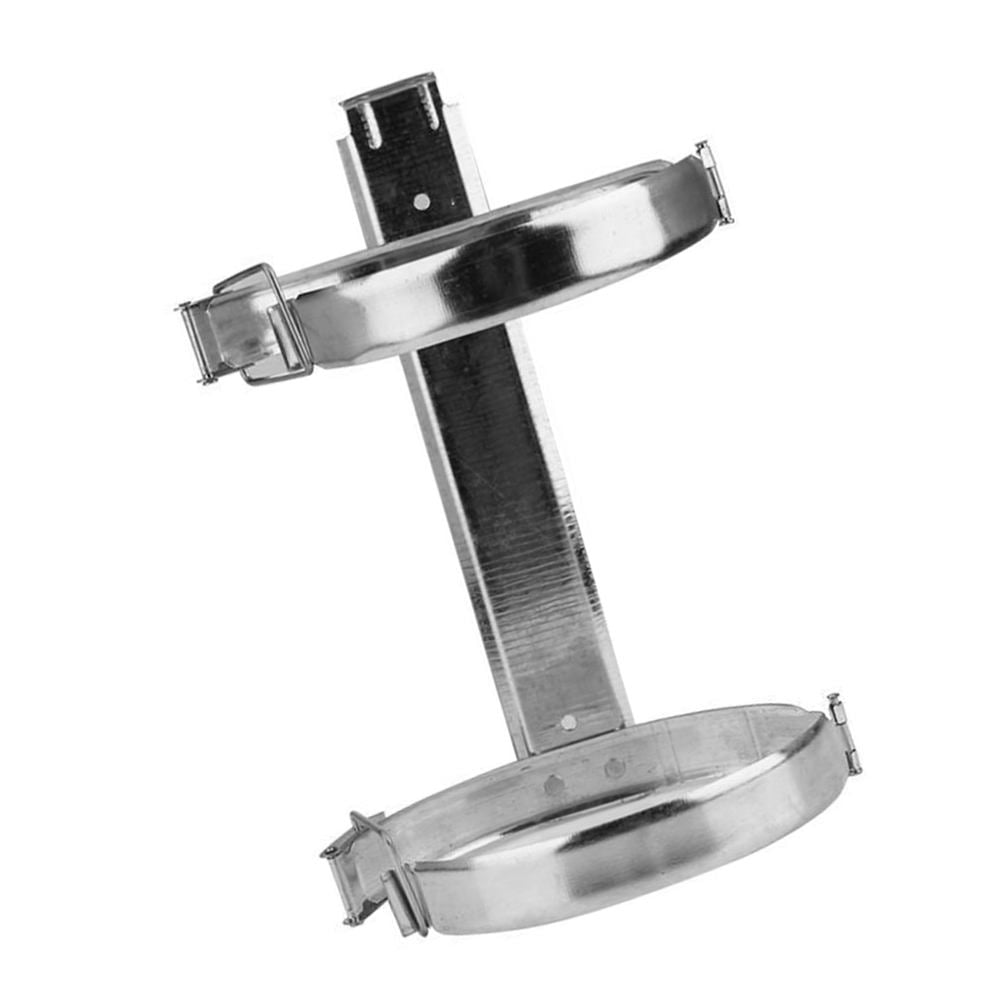 Tineasur Iron Fire Extinguisher Rack Silver for Home Easy Installation ...
