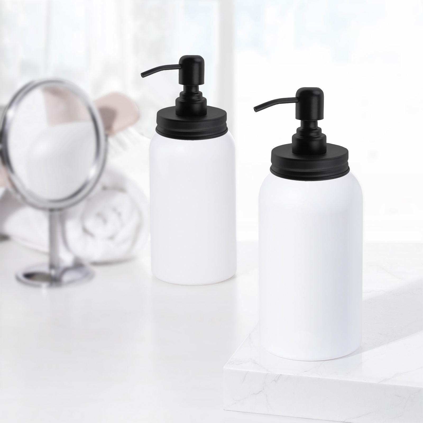 Tineasur Lotion Dispenser Dispenser Pump Black Liquid Dispensing ...