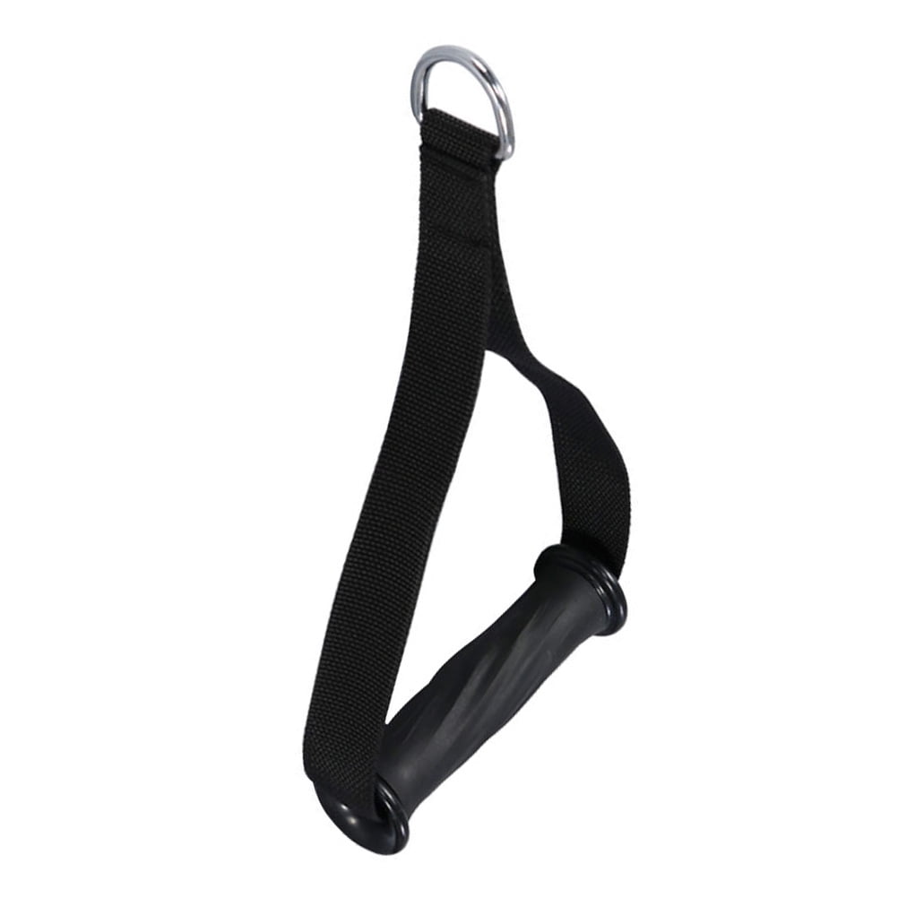 Tineasur Black TPR Fitness Handle Grip for Resistance Bands Ergonomic ...