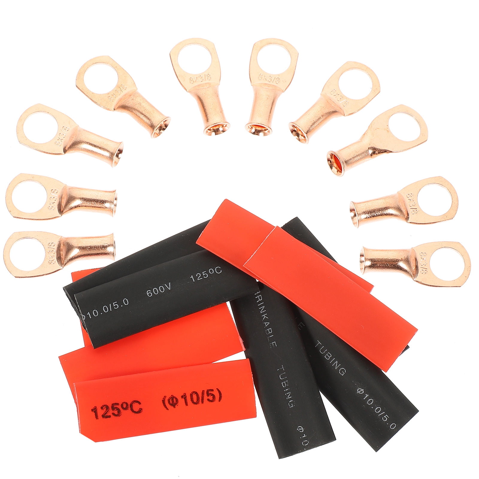 Tineasur Cable Lug Wire Lugs Assorted Color Industrial Use 1 Set ...