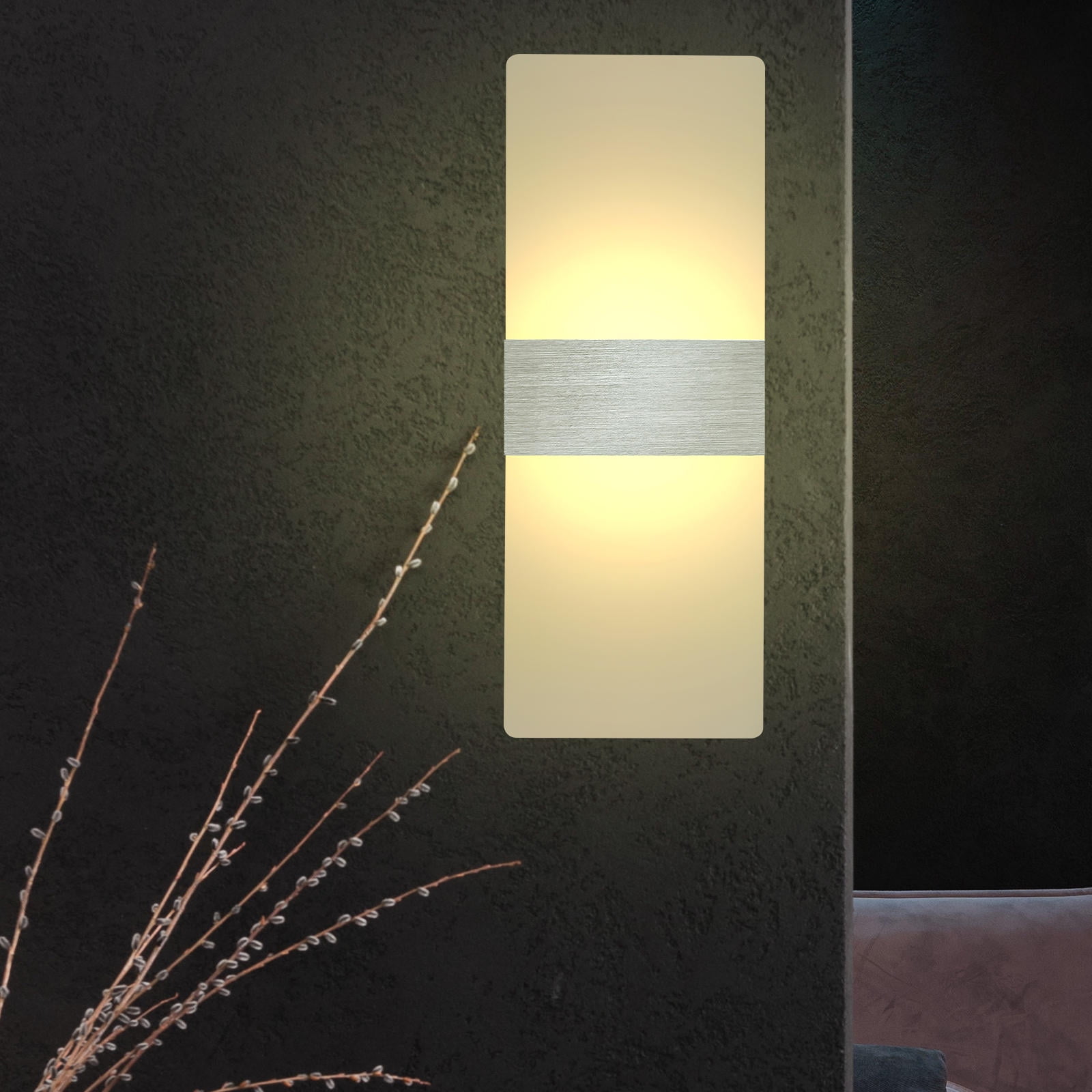 Tineasur Lighting Wall Lamps Modern Design Led Wall Lamp 1Pack ...