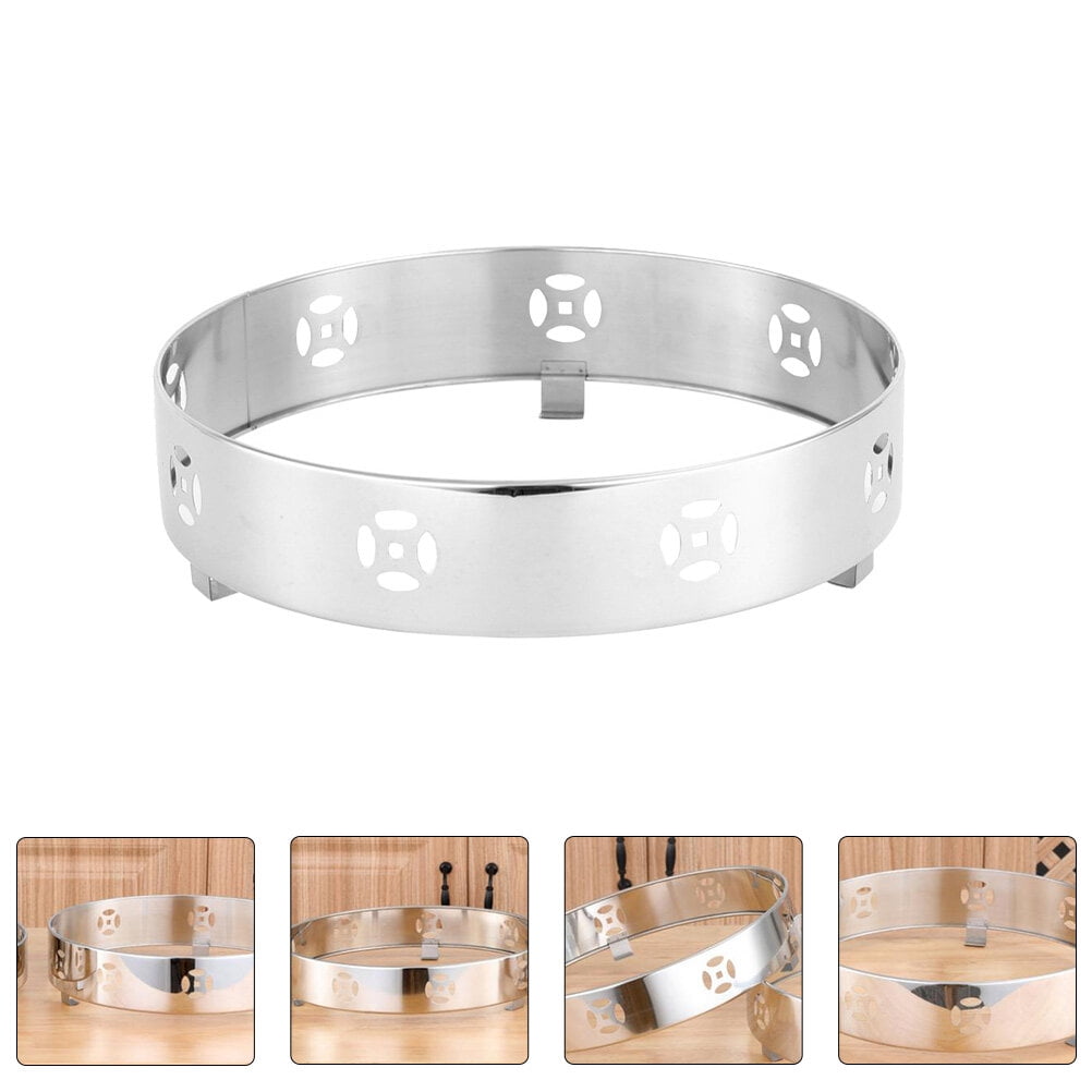 Tineasur Stainless Steel Stove Wind Cover Saving Home Use - Walmart.com