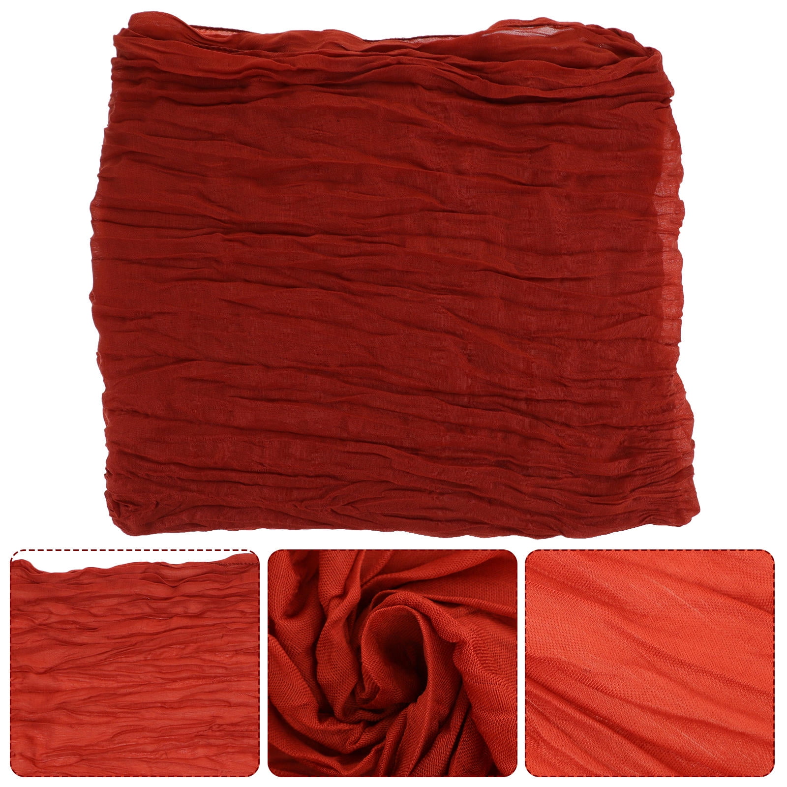 Tineasur 1Set Wedding Table Decorations Rectangular Red Polyester Table ...