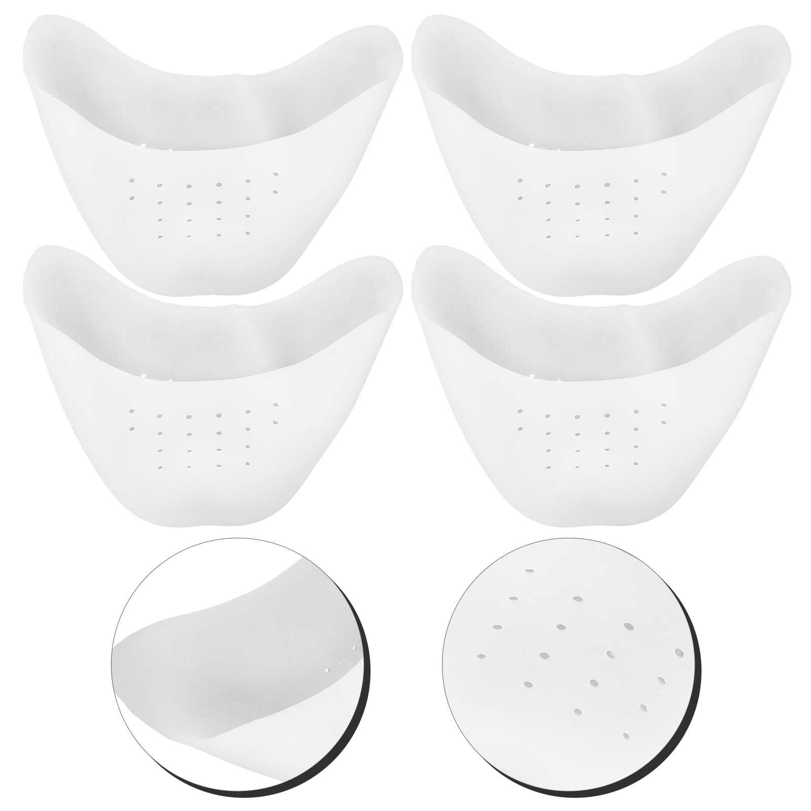 Tineasur 2 Pairs Foot Toe Pad for Ballet Dancers Men Women Humanized ...