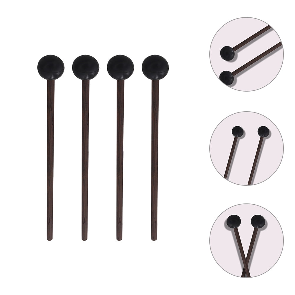 Tineasur Percussion Mallets Tongue Drum Mallets Rubber Beginners Stage ...
