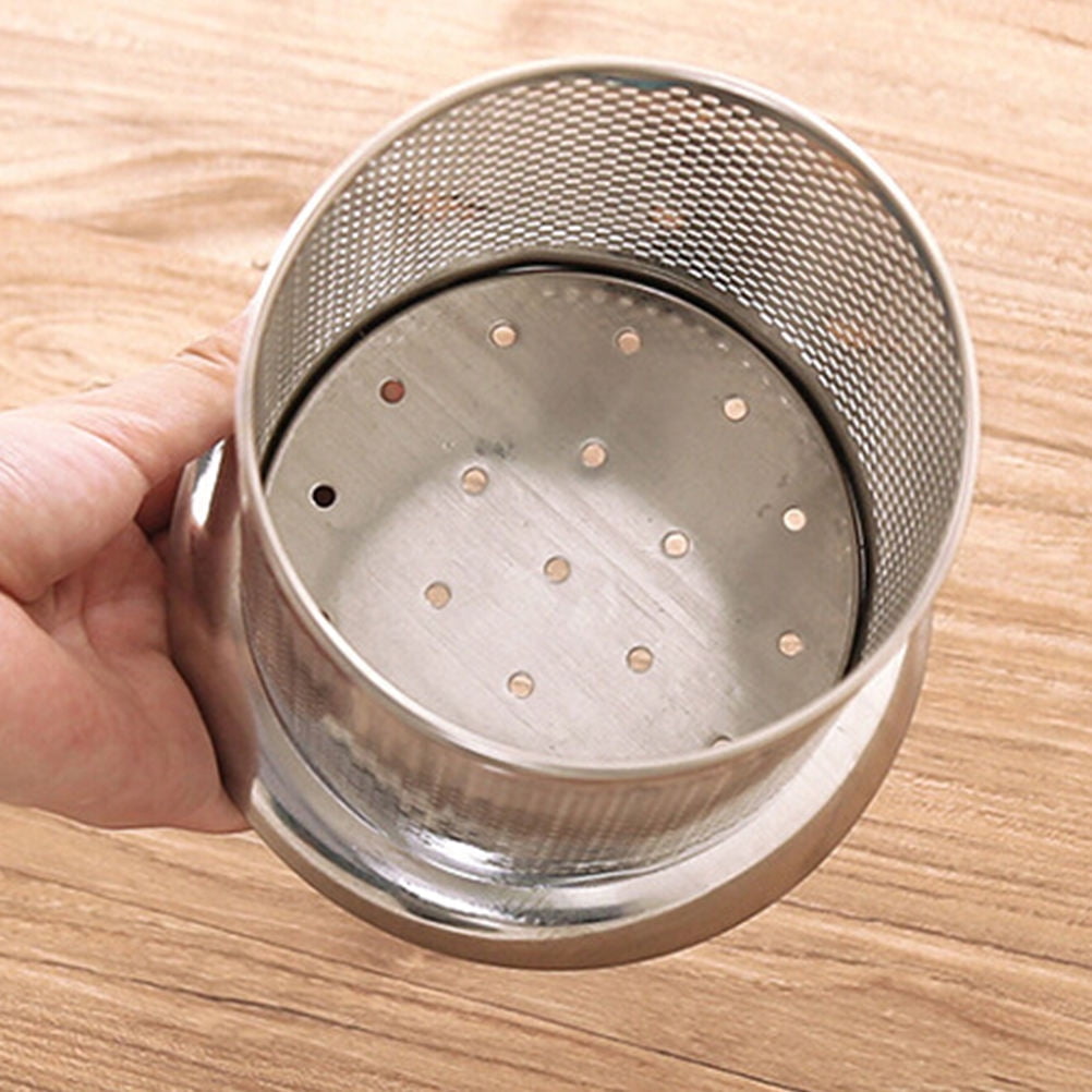 Tineasur 2 Pcs Utensil Organizer for Daily Life Stainless Steel Kitchen ...