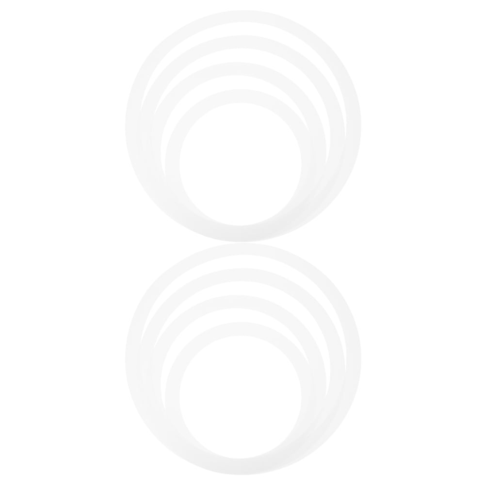 Tineasur White Snare Drum Mute Pads, Easy to Install, Durable for Drum ...