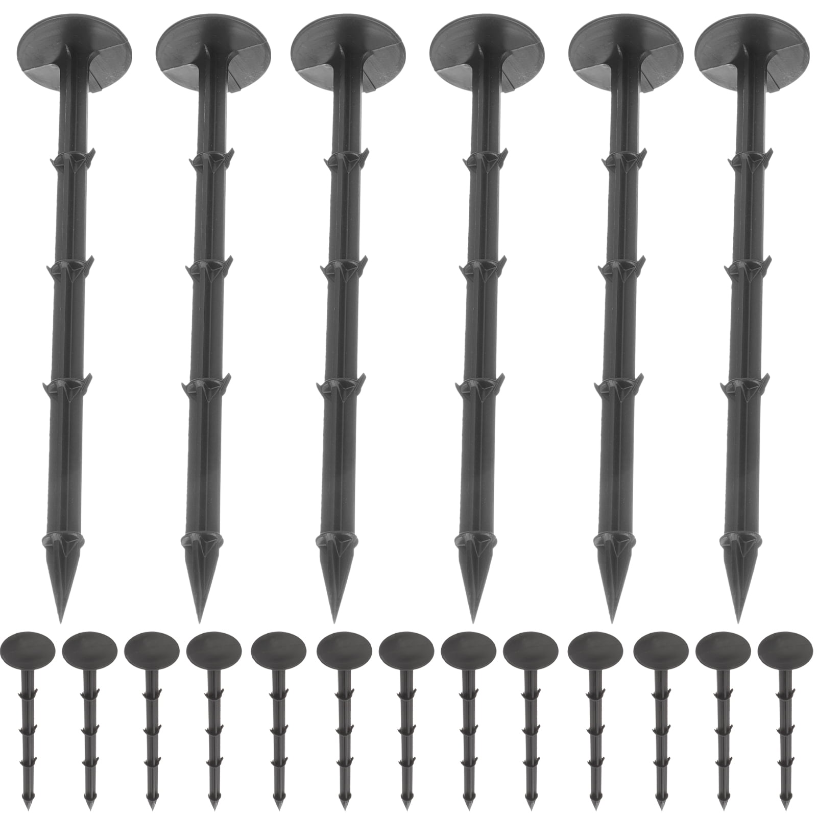 Tineasur 20 Pcs Yard Sign Stakes for Landscaping Projects Sharp Angle 7 ...