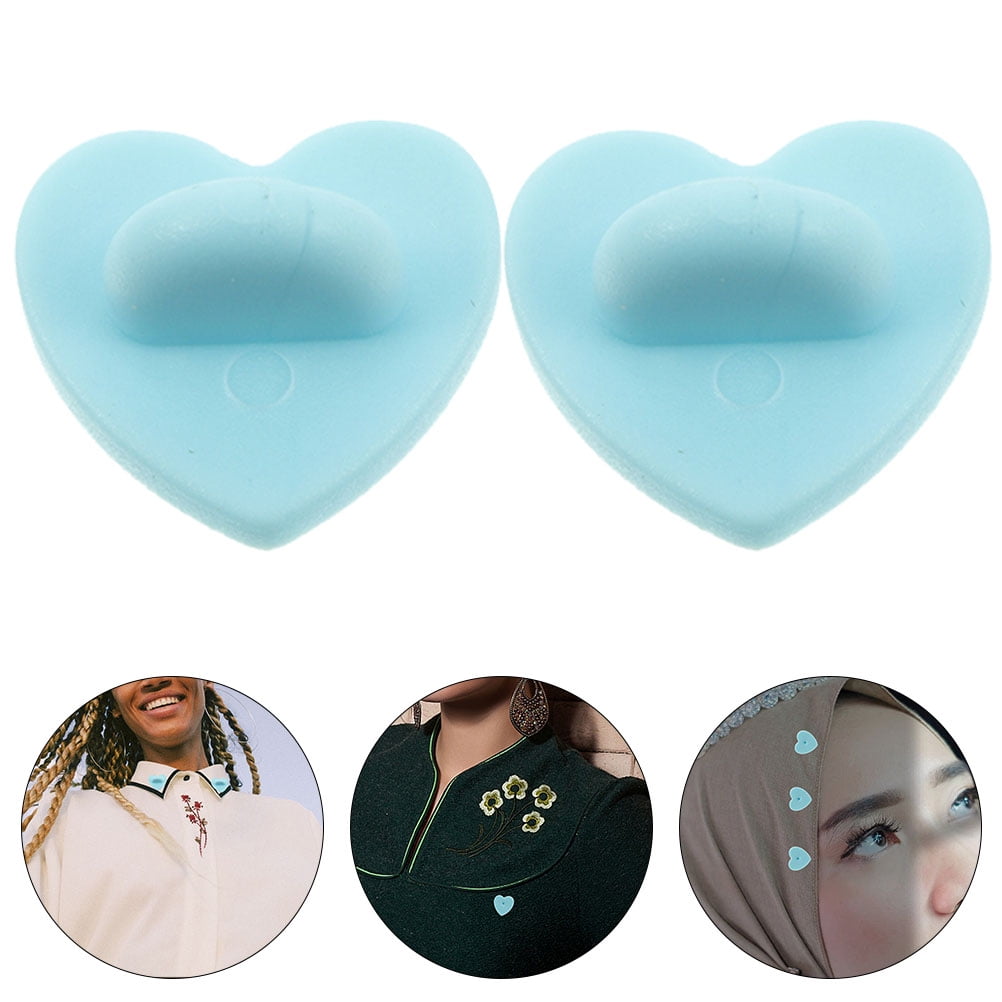 Tineasur Sky Rubber Heart Shaped Backings for Enamel Pins 200 Pieces ...