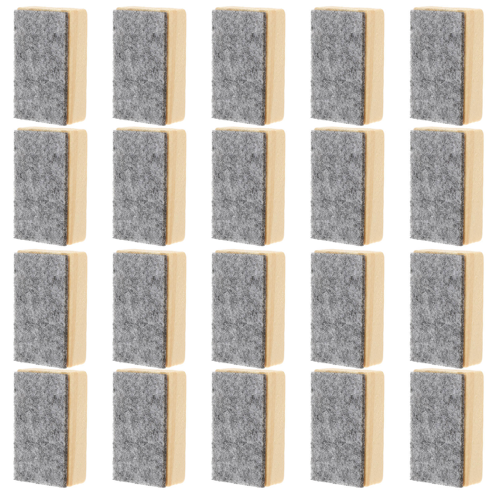 Tineasur Cute Eraser Assorted Color 20Pcs 1.8x1.1x0.6In - Walmart.com
