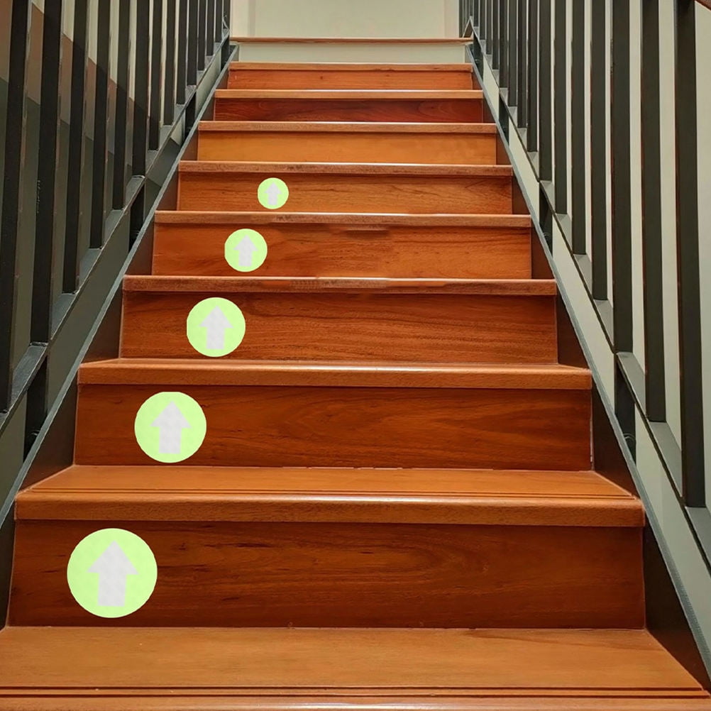 Tineasur 20Set Hiking Marker Reflective Direction Sign Arrow in Fluorescent PVC for Enthusiasts ...