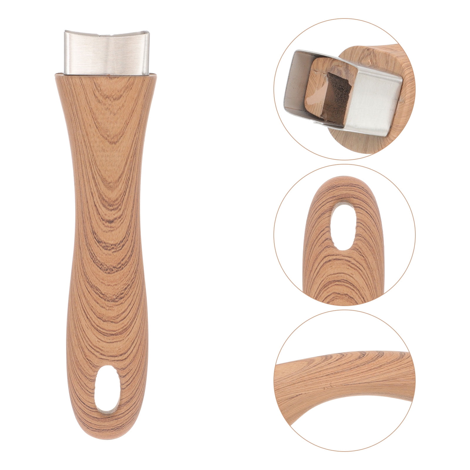 Tineasur Detachable Nonslip Pot Handles Replacement 2Pcs Electric Wood ...