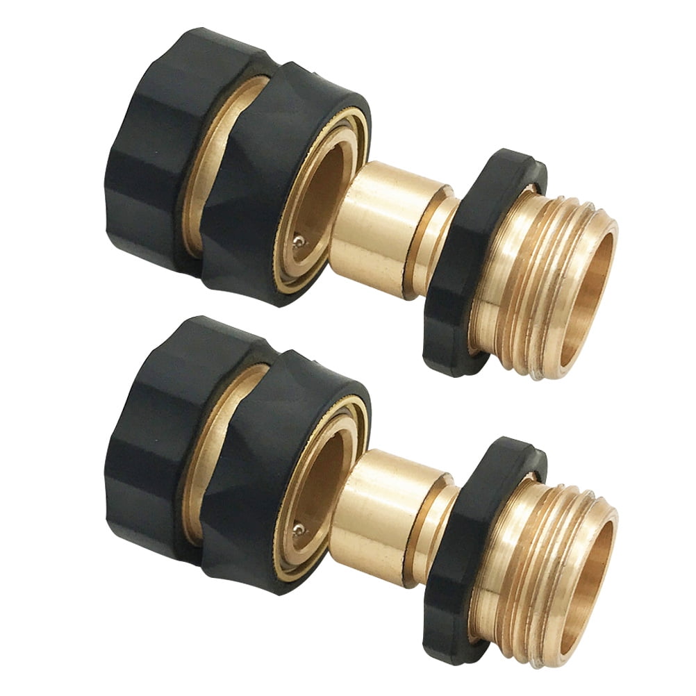 Tineasur 2Pairs Garden Hose Quick Connect Fittings Assorted Color ...