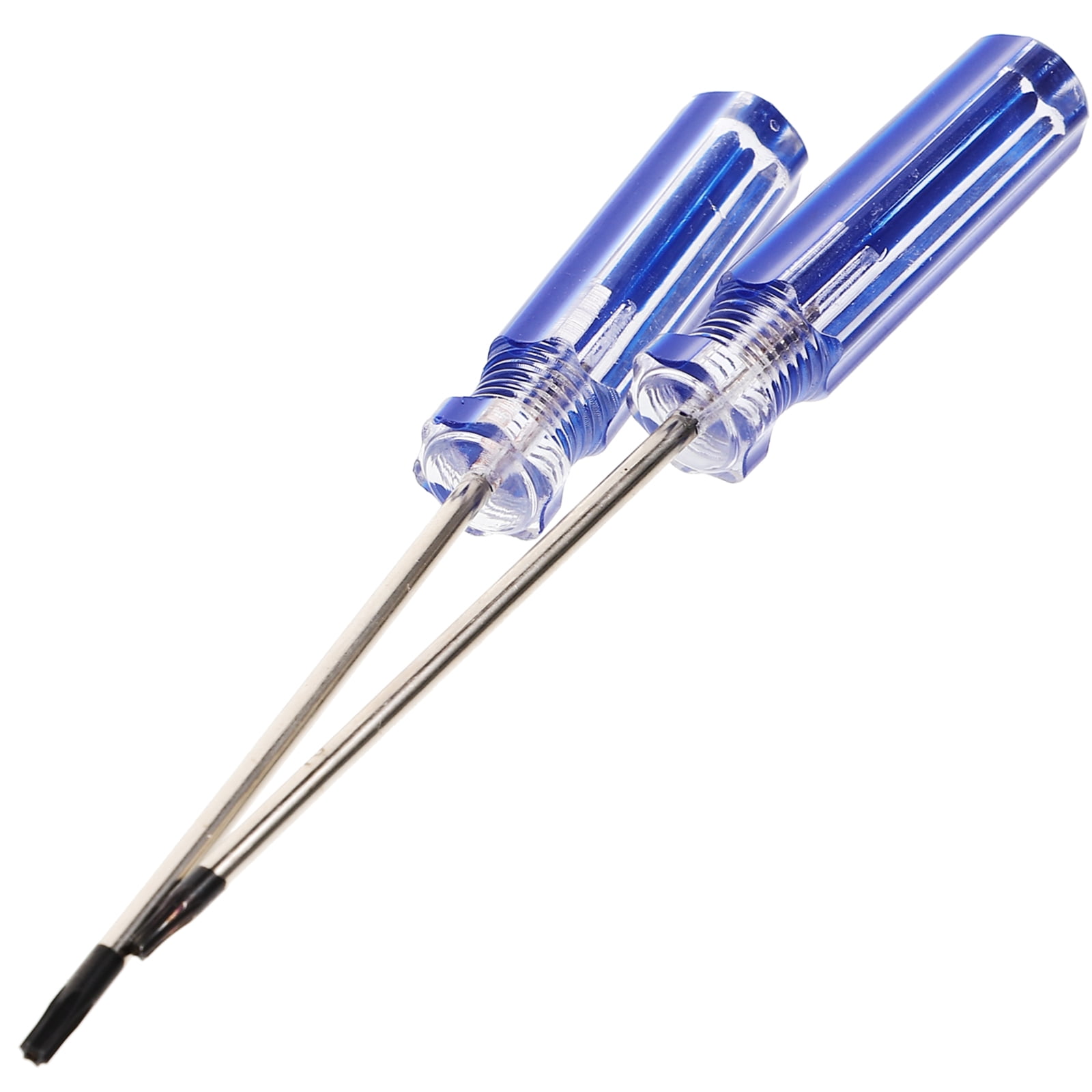 Tineasur 2Pcs Electronics Tool Kit Handle Screwdriver Blue Compact ...