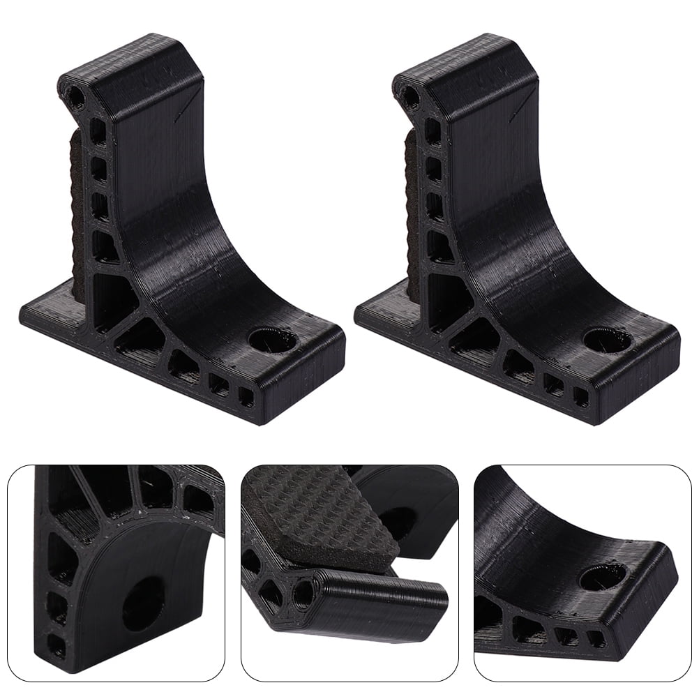 Tineasur 2Pcs Bow Bracket Storage Stand Wall-mounted Rack ABS Occasion ...