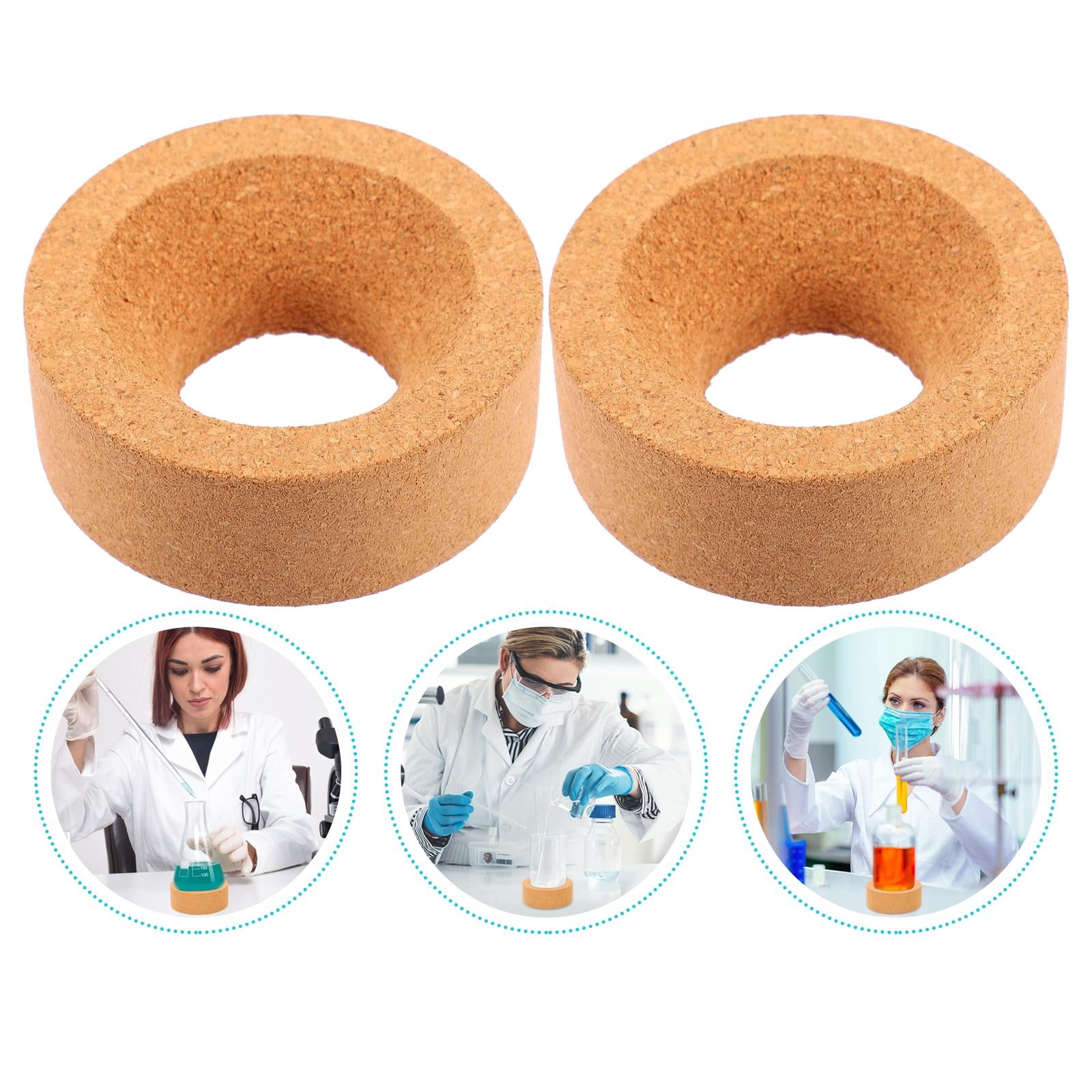 Tineasur Laboratory Flask Pad Orange Softwood Support for Hot Flasks ...