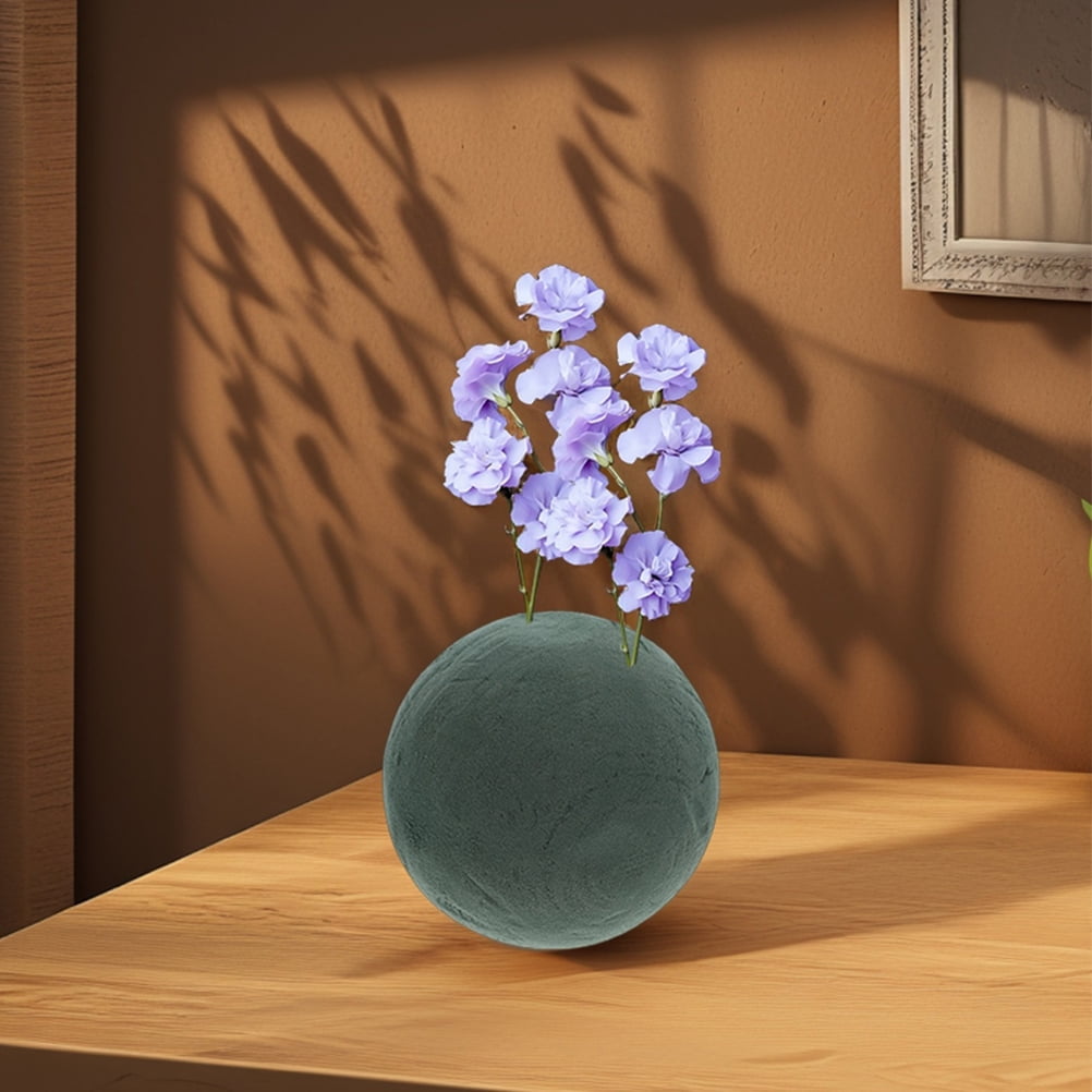 Tineasur 2Pcs Durable Dark Green Floral Foam Sphere for Wedding ...