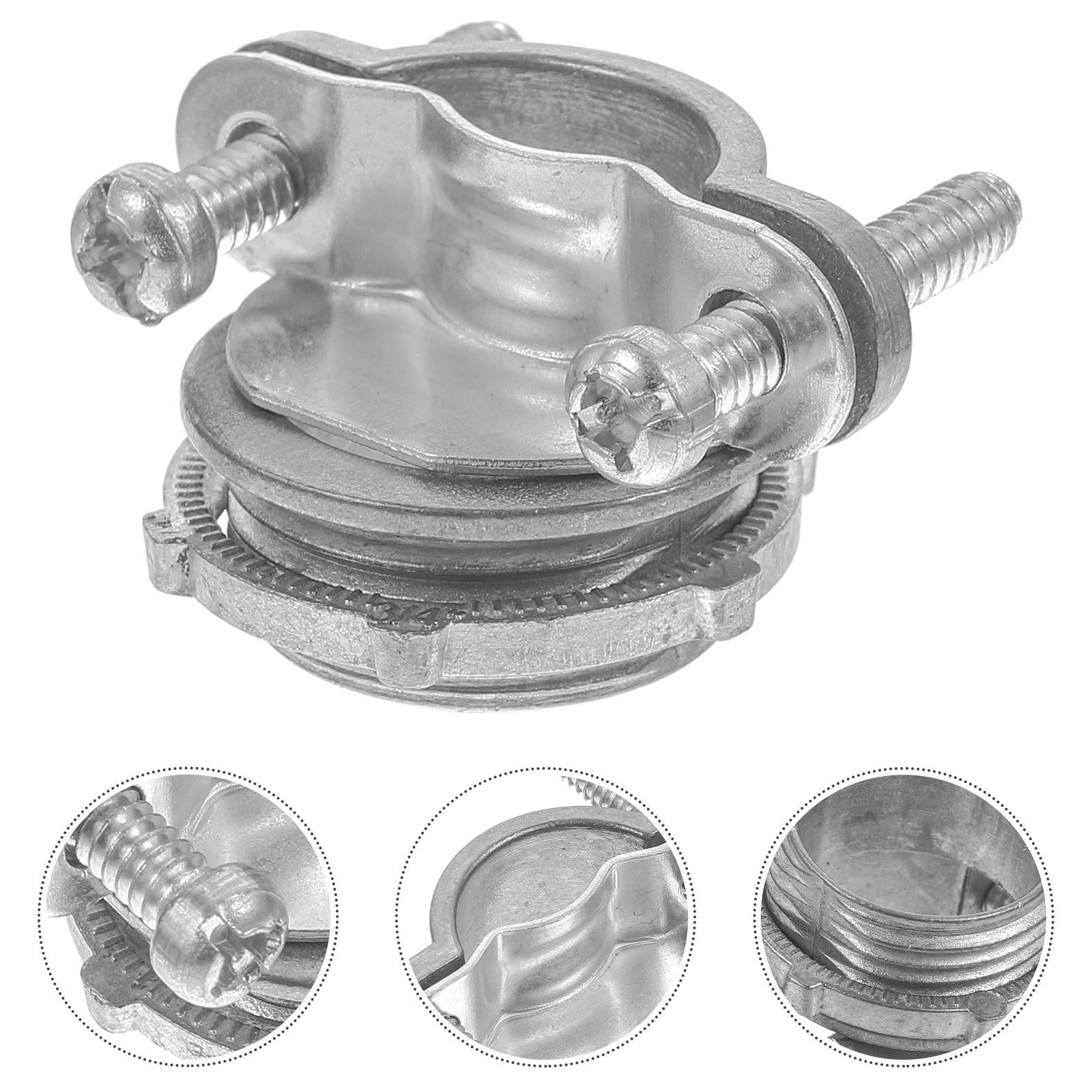 Tineasur 2Pcs Clamp Type Cable Connector Metal Connector for Electrical ...