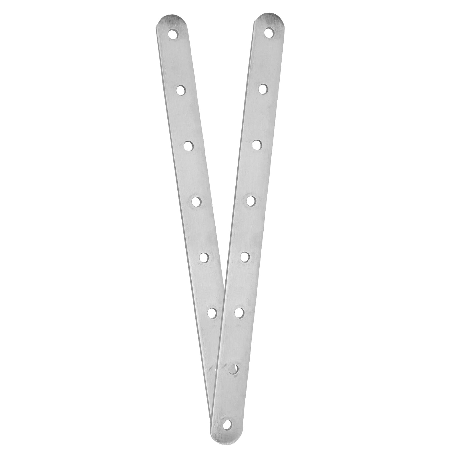 Tineasur 2Pcs Modern Silver Straight Bracket For Table And Chair ...