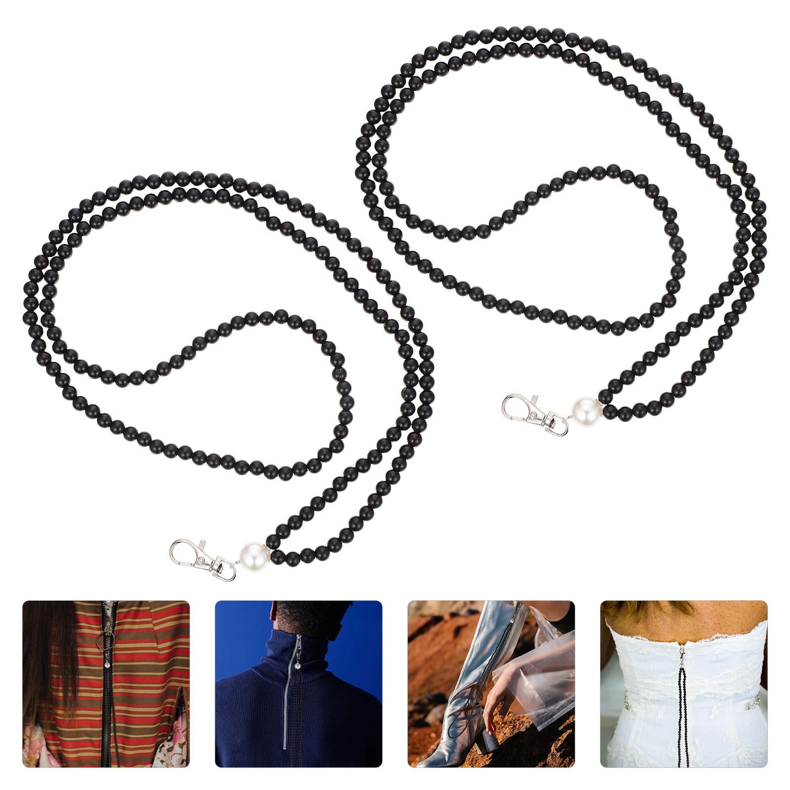 Tineasur 2Pcs Zipper Puller Helper in Black for Dresses and Jumpsuits ...