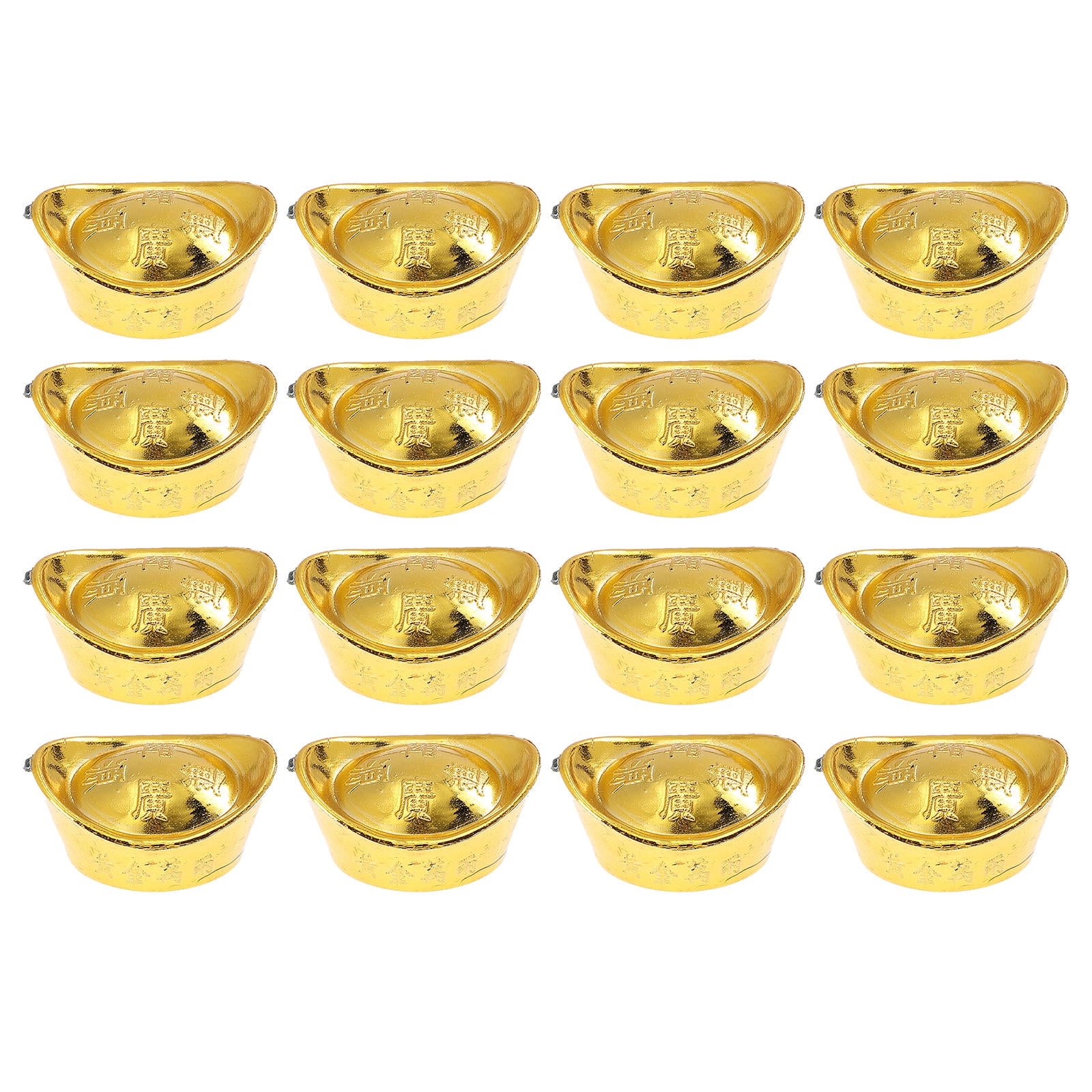 Tineasur 30Pcs Chinese Ingot Decoration for Indoor and Outdoor Scene ...