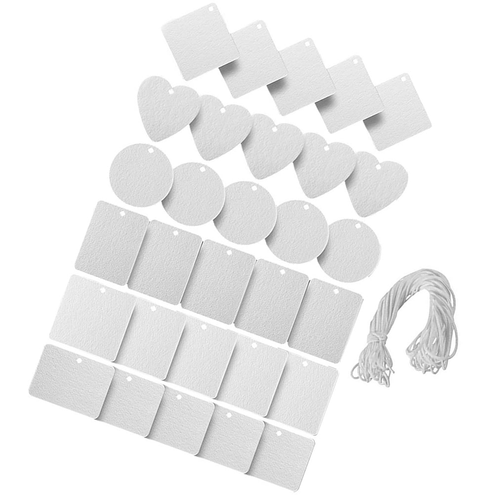 Tineasur 30Pcs Diy Sublimation Car Air Blanks Felt Round for Car Decor ...