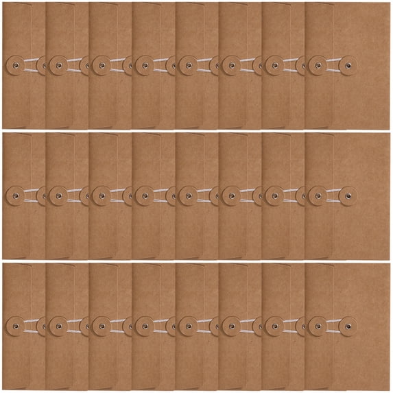 Tineasur Kraft Envelopes Light Brown for Letter Writing 30Pcs 6.7x4.5in ...