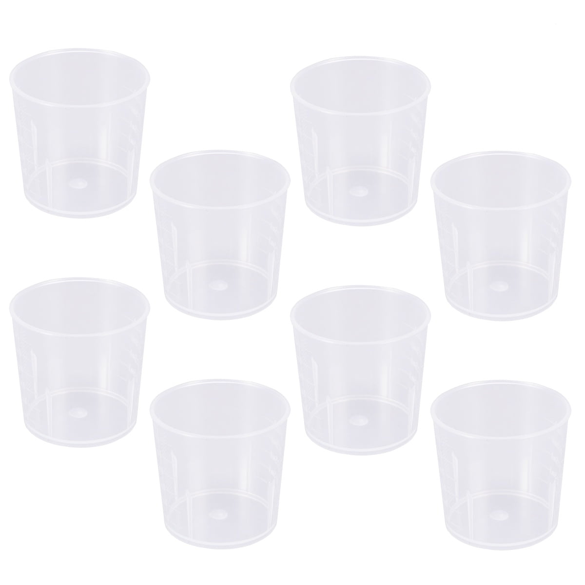 Tineasur 30pcs Molded Graduation Marks Measuring Cups Accurate Liquid ...