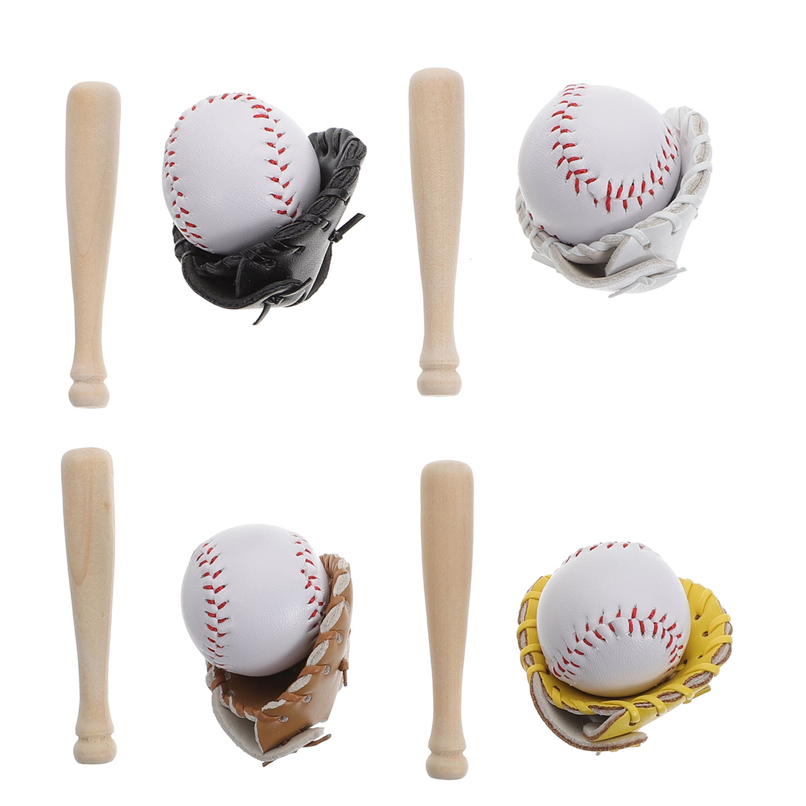Tineasur 3Pack Adorable Design Baseball Suit Key Chains For Home ...