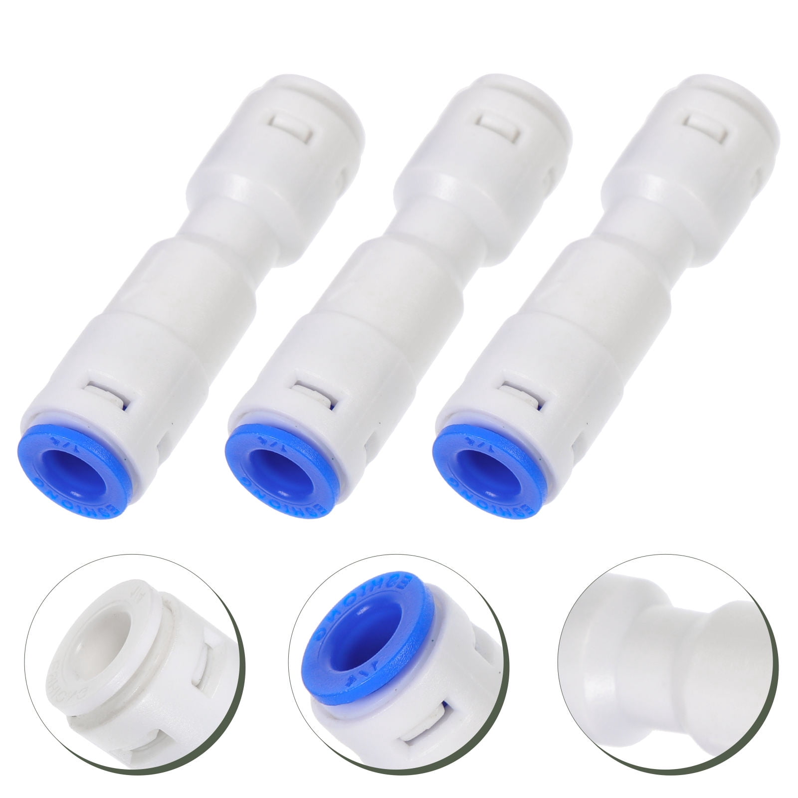 Tineasur 3Pcs Water Pipe Fixed Connector for Water Purifiers and ...