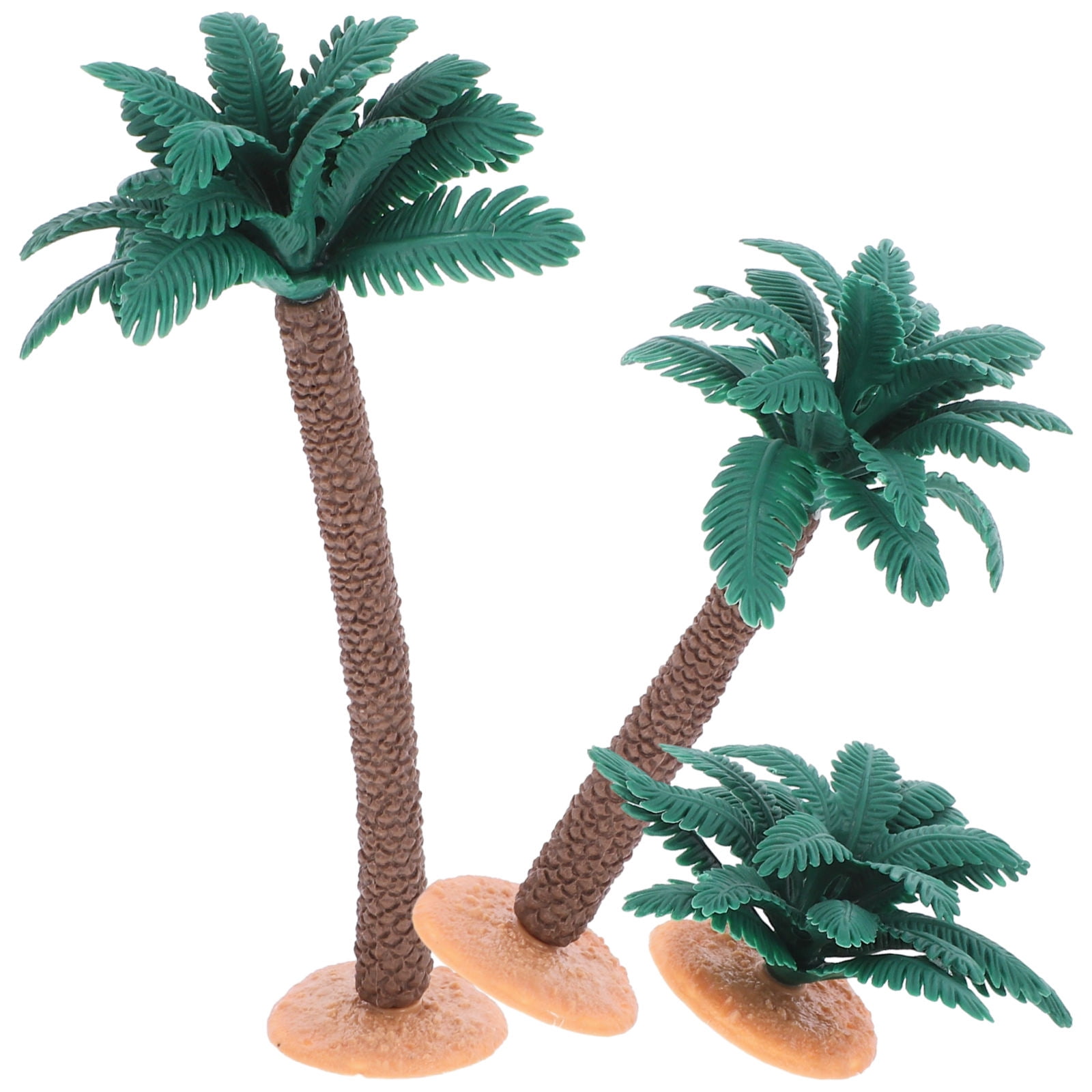 Tineasur 3pcs Realistic Railroad Scenery Model Trees for Landscape ...